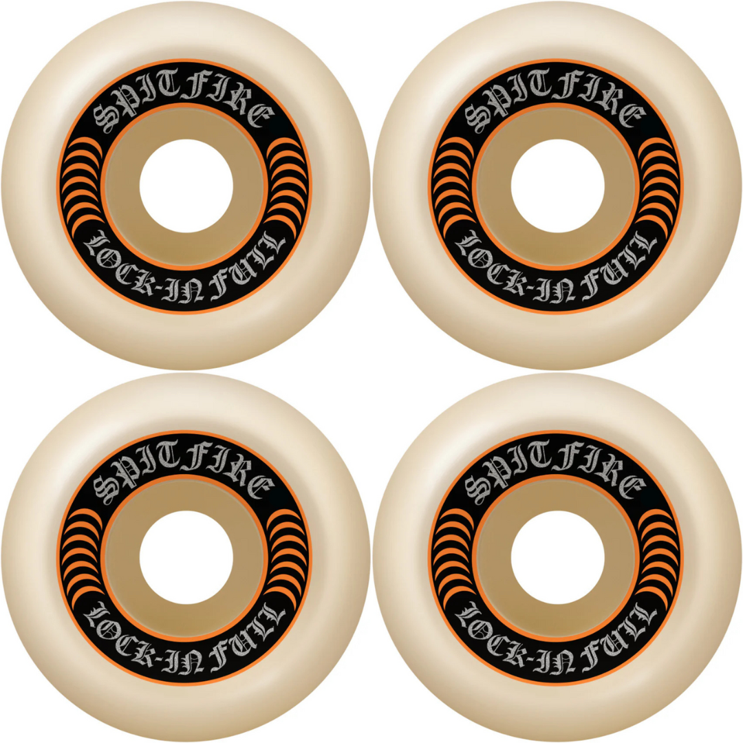54mm Spitfire Wheels Formula Four F4 Lock In Full 99a Skateboard Wheel ...